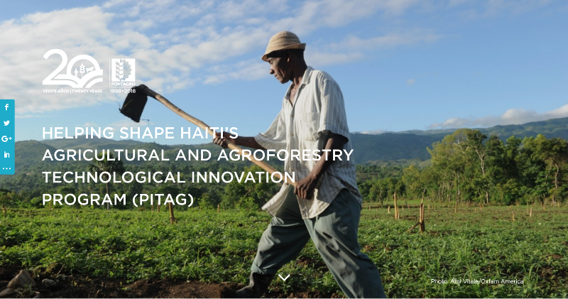 Helping shape Haiti’s Agricultural and Agroforestry Technological ...